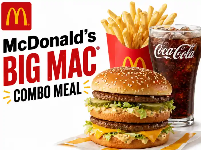 McDonald's Big Mac Combo Meal Price $9.29 — Calories & Nutrition (2026)