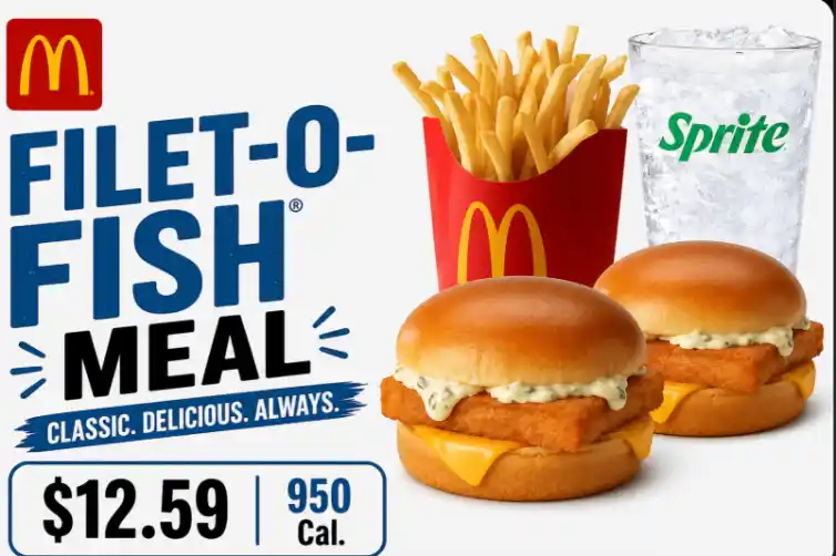McDonald's Filet-O-Fish® Meal Price & Calories — Nutrition, Allergen ...